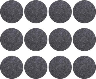 BESPORTBLE HOODANCOS 12 St&uuml;ck Teiliges Filz Rund Hitzebest&auml;ndig und Wasserabweisend Stilvolle Platzsets f&uuml;r Esstisch und K&uuml;che Pflegeleicht Geeignet f&uuml;r Zuhause 