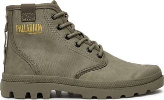 Palladium Schnürstiefeletten Palladium PAMPA HI COATED 74375-377-M Grau