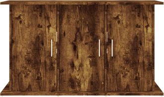 Generic Aquariumständer, Aquarium Unterschrank, Aquarium Tisch, Aquarienschrank mit 4 Fächer, Aquarienunterschrank, Terrarium Schrank für Sicheren Stand, Weiß