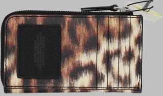 Marc Jacobs Logo-Print Leather Wallet - Multicolor