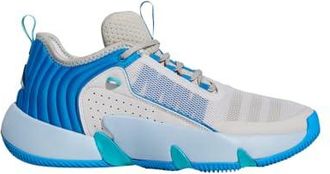 adidas Trae Unlimited Chaussures de basketball pour homme Gris, Gris &eacute;clabouss&eacute; Gris M&eacute;tal Bleu Brillant, 42 EU