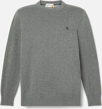 Timberland Williams River Baumwollpullover f&uuml;r Herren in Grau, Herren, Grau, Gr&ouml;&szlig;e