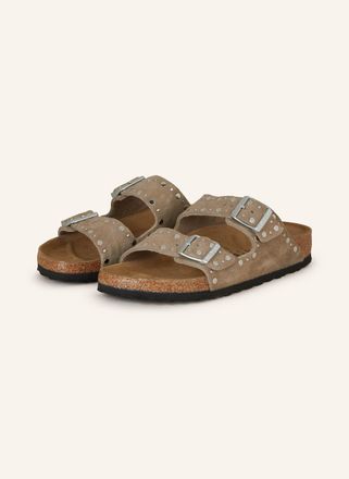 Birkenstock Pantoletten Arizona Rivet Leve beige