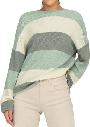 Only Pull en Maille ONLATIA Pull en Maille Silt Green S Silt Green S