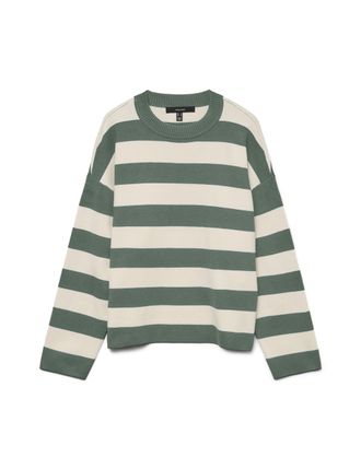 Vero Moda Vmsilje Ls O-Neck Boxy Pullover Noos
