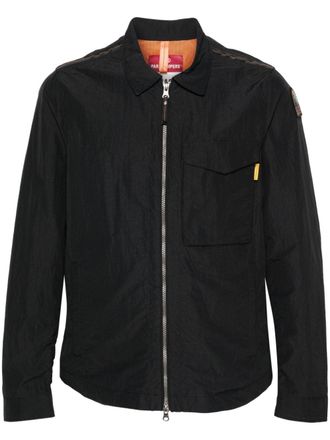 Parajumpers Rayner Hemdjacke mit Logo-Patch - Schwarz