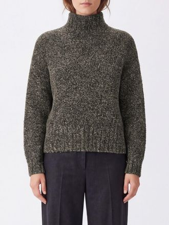 Agnona Pullover mit hohem Kragen und Rippb&uuml;ndchen aus Kaschmir-Seide-Woll-Mischung