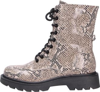 Tamaris Flotter Schn&uuml;rstiefel - - Shoes - Damen - Beige - 40 EU