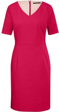 Comma Minikleid Kleid Etuikleid aus Baumwollmix