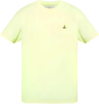 Vivienne Westwood Homme, Tops, Jaune, Taille: XS T-Shirt Orb Multicolore Classique