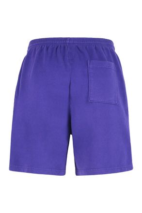 Local Authority Mens Cotton Bermuda Shorts Purple