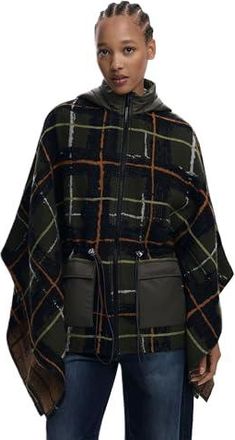 Desigual PONCHO DONNA VERDE
