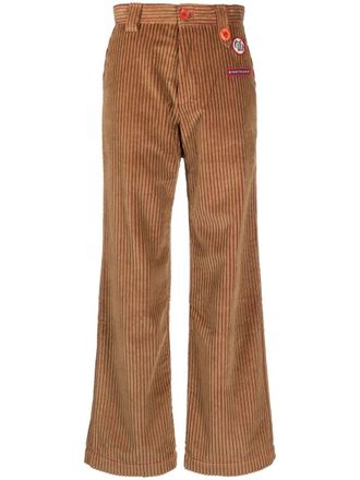 Cormio Cordhose mit hohem Bund - Braun