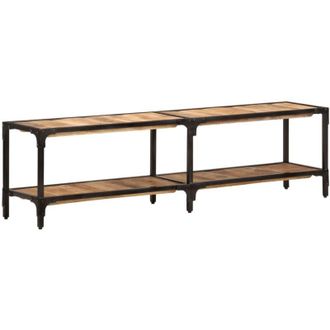 vidaXL Vidaxl - Meuble tv 150x30x41 cm bois massif de manguier