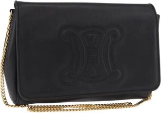 Celine Sac bandouli&egrave;re vintage doccasion - Femme - Pre-owned - Noir - Taille: ONE Size