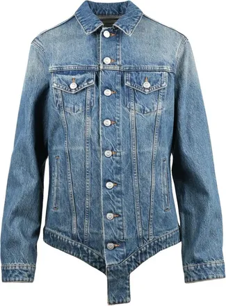 Coperni Femme, Vestes, Bleu, Taille: 36 FR Giubbotto in Denim