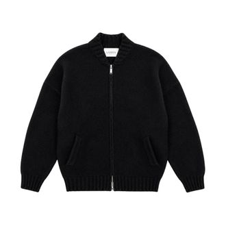 Laneus Homme, Vestes, Noir, Taille: M Bomber En Maille