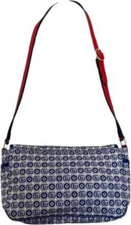 Gucci Pre-owned Sac bandouli&egrave;re vintage - Femme - Pre-owned - Bleu - Taille: ONE Size