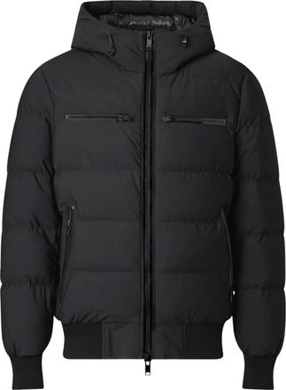 Moose Knuckles Soho Down Bomber - Homme - Vestes - Noir - Taille: S
