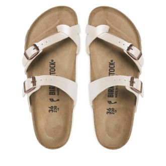 Birkenstock Zehentrenner Birkenstock Mayari 1020664 &Eacute;cru