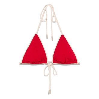 La Perla Rosa Bikini Top mit herausnehmbaren Pads - - Swimwear - Damen - Rosa - L