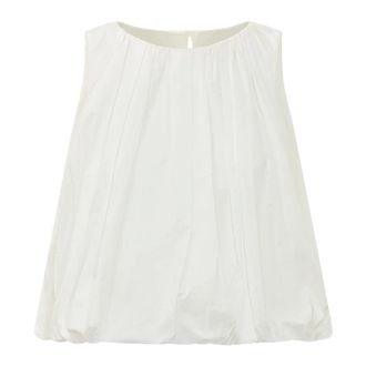 Max Mara Damen, Oberteile, Wei&szlig;, XSGr&ouml;&szlig;e