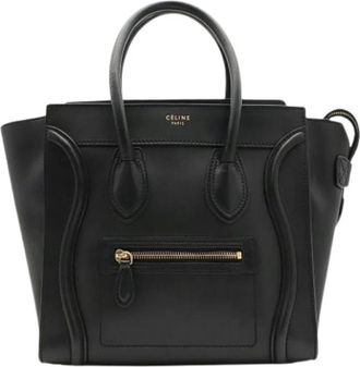 Celine Sac &agrave; main de voyage Pre-owned - Femme - Pre-owned - Noir - Taille: ONE Size
