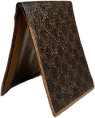 Celine Pre-owned Vintage Triomphe Cardholder - Femme - Pre-owned - Brun - Taille: ONE Size