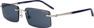 Montblanc Meisterst&uuml;ck Sonnenbrille - - Accessories - Herren - Grau - 56 MM