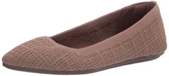 Skechers Damen Cleo Point Ballerinas, Mokka, 38.5 EU