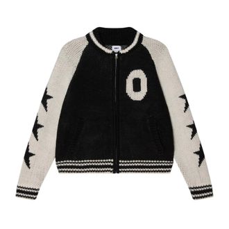 Obey Herren, Strickwaren, Schwarzk, SGr&ouml;&szlig;e