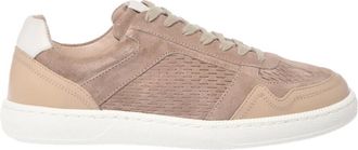 Baldinini Femme, Chaussures, Beige, Taille: 36 1/2 EU Suede Baskets