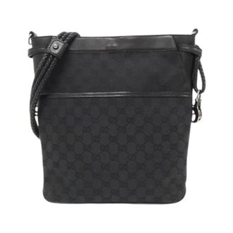 Gucci Sac bandouli&egrave;re en toile GG Pre-owned - Femme - Pre-owned - Noir - Taille: ONE Size