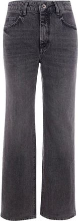 Patrizia Pepe Femme, Jeans, Gris, Taille: W31 Fly Flared Jeans