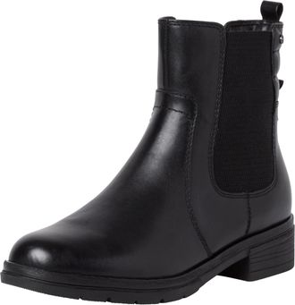Tamaris Comfort Damen Stiefelette, Schwarz, 39 EU Weit