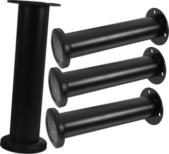 Angoily 4stücke Höhenverstellbare Bettbeine Bettrahmenstützbeine Ersatzbettrahmenfüße Bettstützen Für Bettrahmen Glatte Unterseite Zum Schutz Von Boden Und Mö