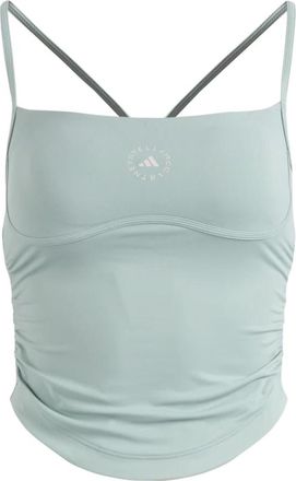 adidas by Stella McCartney Femme, Tops, Bleu, Taille: 38 FR Std Crop