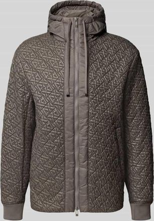 A|X Armani Exchange Blouson mit Zweiwege-Reißverschluss und Stehkragen