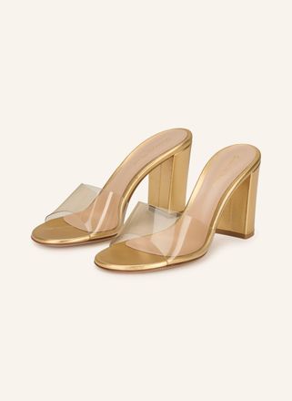 Gianvito Rossi Mules gold