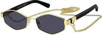 Marc Jacobs Marc 496/s, Lunettes de soleil Femme, Gold/Grey, 55/17/140