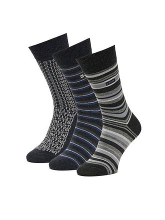 G-Star Lange Socken AS_G-STAR_W_047_SS25 (3-PACK) Schwarz
