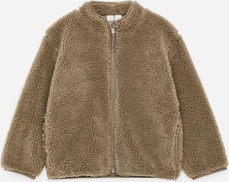 Arket Teddyjacke -Beige