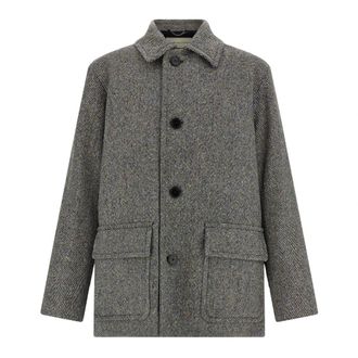 Dries Van Noten Randale Coat - - Coats - Herren - Grau - M