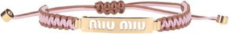 Miu Miu Logo Bracelet
