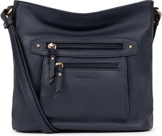 Pellet Sac port&eacute; travers - Compatible t&eacute;l&eacute;phone portable - Pour Femme - Collection Taima - Bleu Nuit