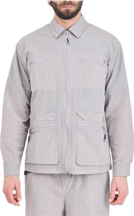 Rains Homme, Vestes, Gris, Taille: L Veste Coupe-vent en Polyester