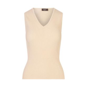 PESERICO Femme, Tops, Beige, Taille: 36 FR D&eacute;bardeur