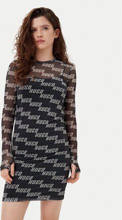 HUGO BOSS Kleid für den Alltag HUGO-50534848 Grau Regular Fit