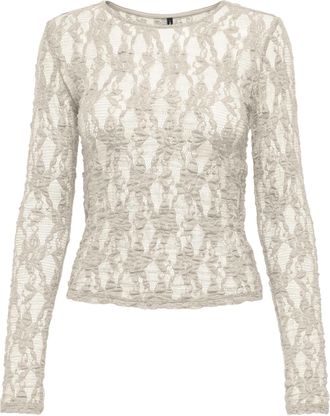 Only Onlalba L/S Lace Top JRS