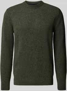 Barbour Regular Fit Strickpullover aus Woll-Mix mit Seiden-Anteil